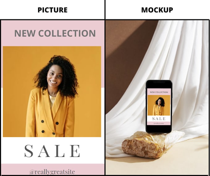 Make great real life mockups by Dittemarcussen | Fiverr
