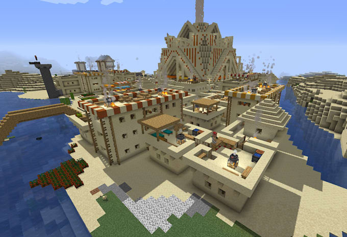 Create custom minecraft builds by Geoscope_gis | Fiverr