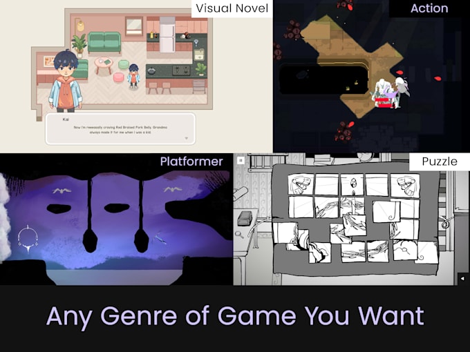 Create a 2d pc game for you in unity by Gabriel_chan | Fiverr