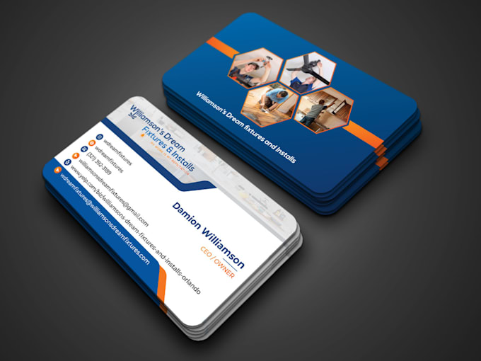 Design eye catching minimal professional visiting card, modern luxury ...