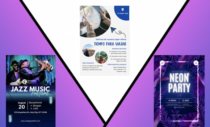 Creative flyer designer,make an impact with unique designs by Mario2064 ...