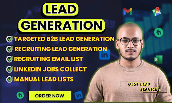 Do b2b lead generation, recruiting leads, and business leads by Leads66 ...
