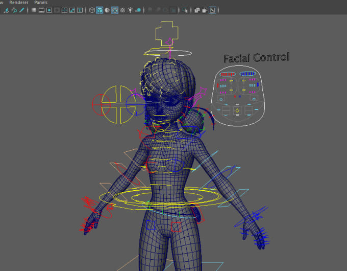 Rig your character in maya by Funky_3d | Fiverr