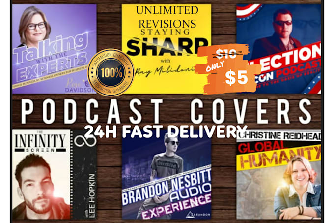 Create music sound audio mp3 podcast cover album art banner ads header design by Vinay_vinay6 ...