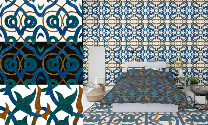 Draw your individual pattern for your interior design by Olena_drawcool ...