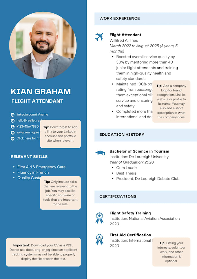 Do a professional and modern cv, resume and portfolio by Channuka ...