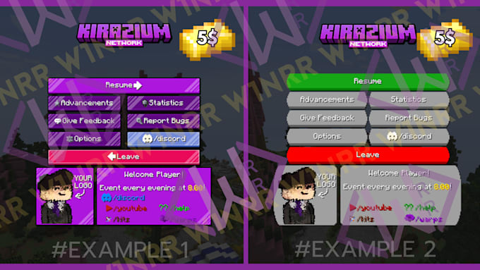 Make custom esc for your minecraft server with itemsadder by Daw1nrr ...