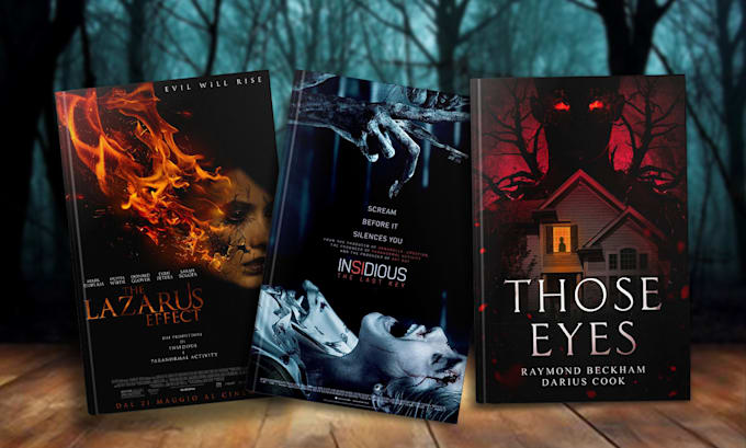 Design horror book cover, sci fi and ebook cover in just 3 hours by ...