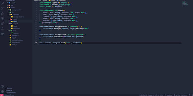 Make a backend server with node js by Isaacleblois | Fiverr