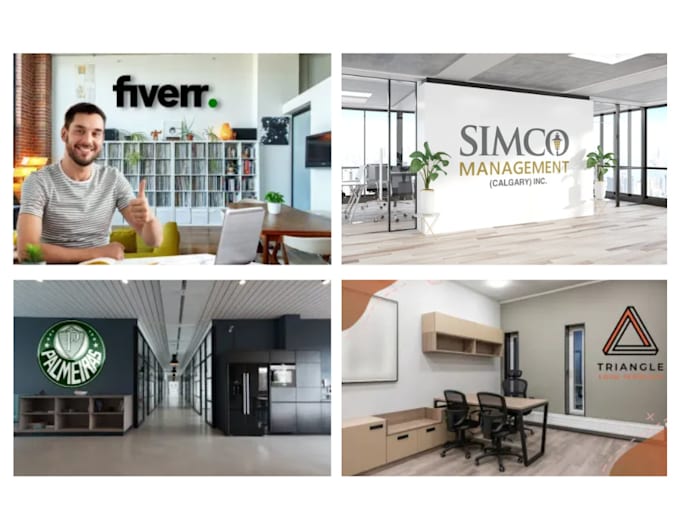 Design custom zoom virtual background with your logo by Mohamedrayan361 ...