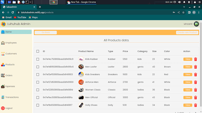 Create A Fullstack Admin Dashboard Using The Mern Stack By Vincentmumo 5418
