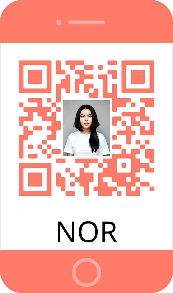 Create professional qr code design with your logo by Chamesnor | Fiverr