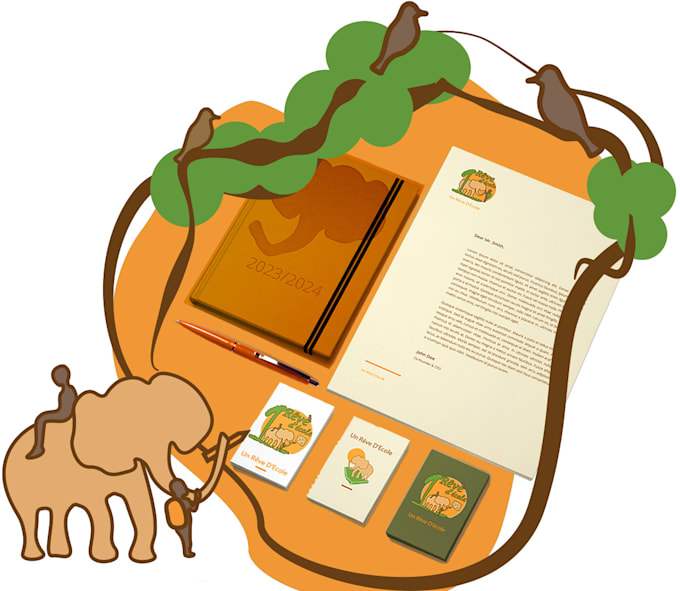 Un logo pour votre entreprise , une charte graphique, print ...