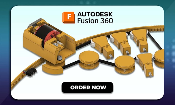 Do 3d modeling product design or 3d cad model using fusion 360 by ...