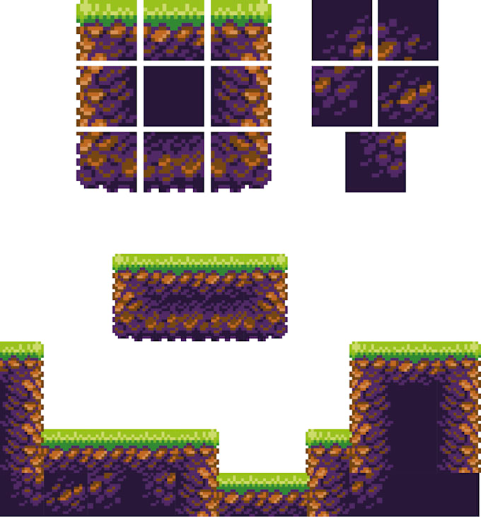 Create pixel art tileset for your games by Gokcisko | Fiverr