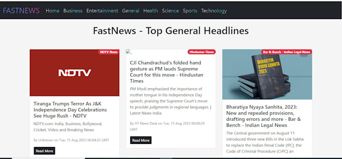 Do frontend web development using react js, html, css, bootstrap by Alina_saqib | Fiverr
