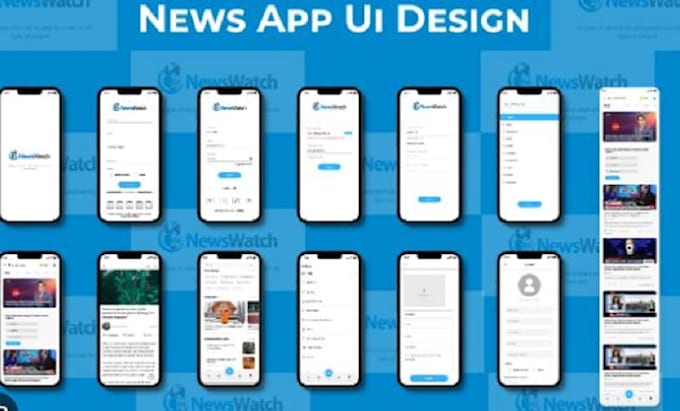 Do mobile app ui design or mobile app ui ux design using figma by Isaac10001 | Fiverr