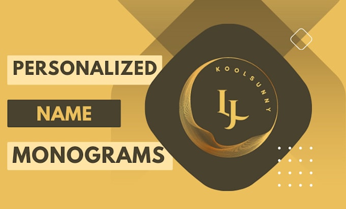 Make your name logo, signature, and monogram by Sanakhalid07 | Fiverr