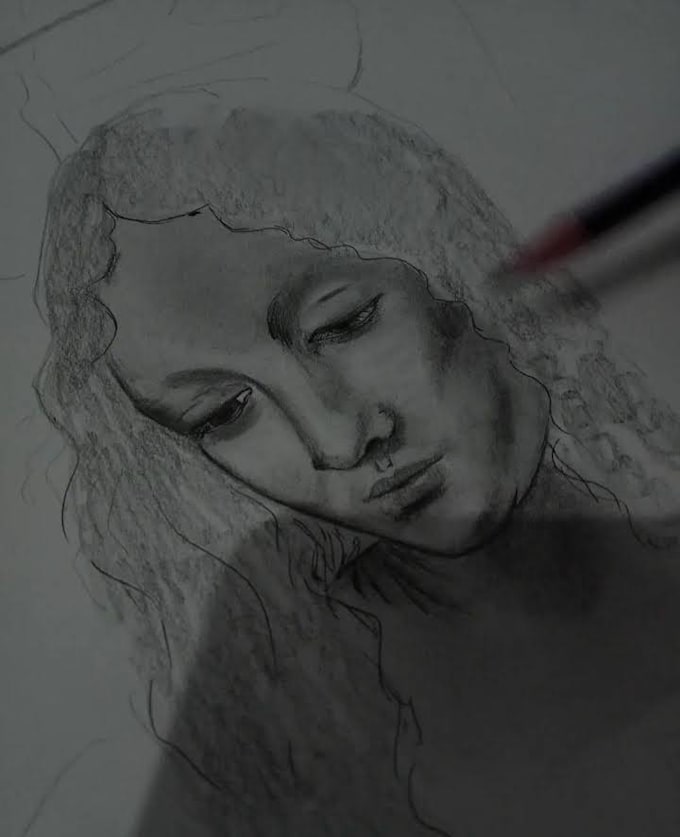 Make professional pencil drawings for you by Arts_by_dory | Fiverr