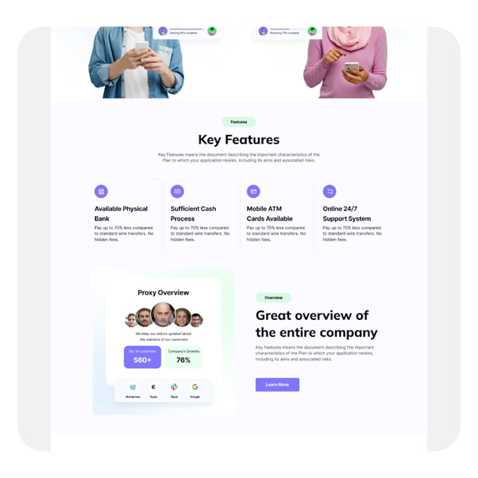 Design a beautiful landing pages for your business by Njokudavid468 ...