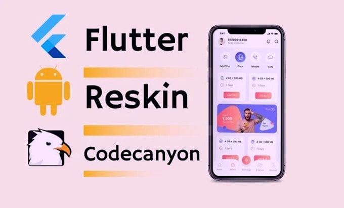 Reskin and setup codecanyon code in android and flutter by Code_master786 | Fiverr