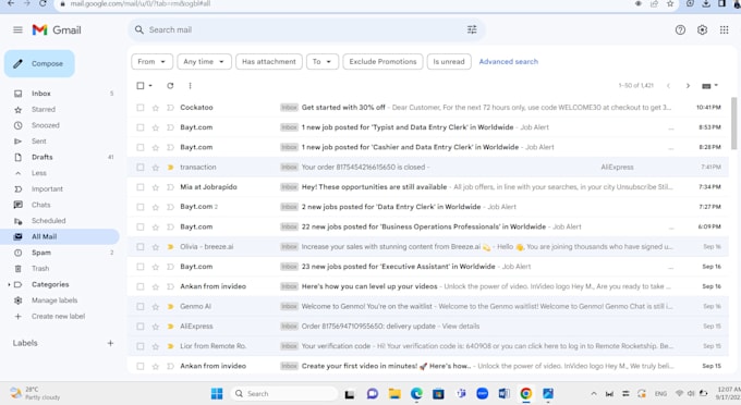 Manually send 1000 emails one by one, email marketing by Mike_raj | Fiverr