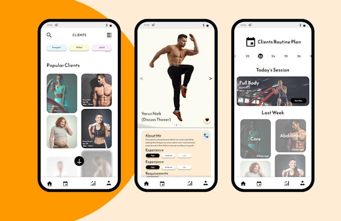 Create mobile ui design and website ui design by Bilal_ui_design | Fiverr