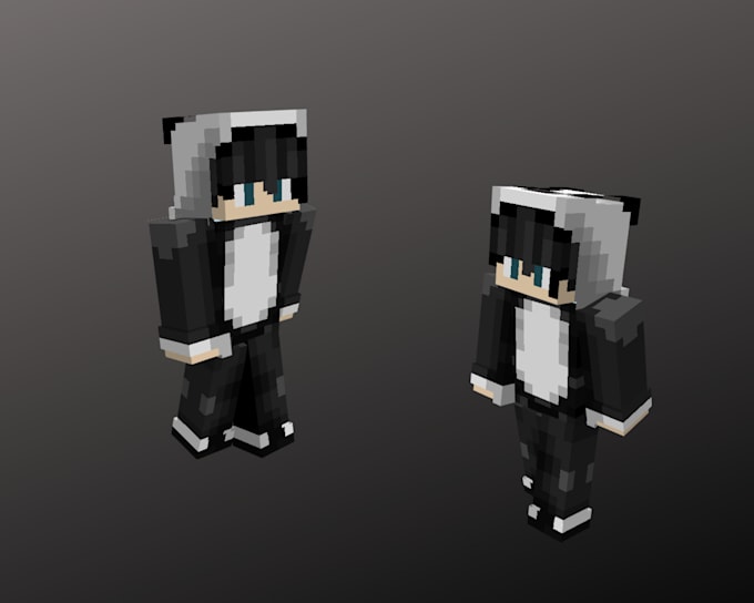 Do minecraft skins using blockbench by Svojiii | Fiverr