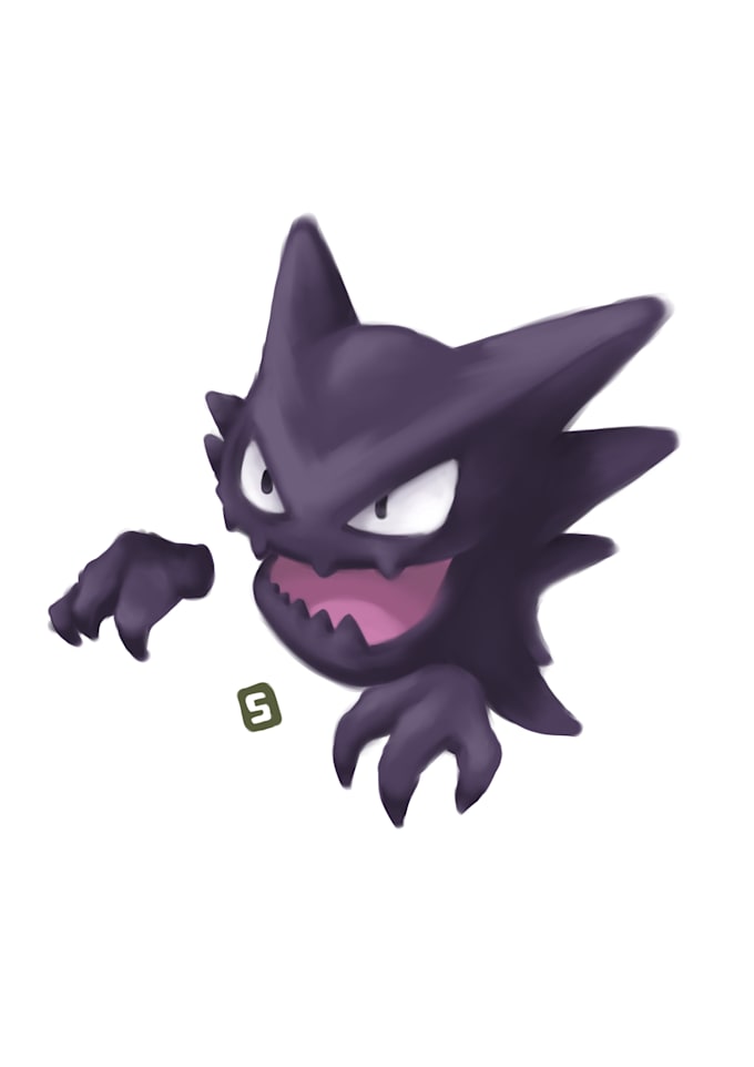 Make An Illustration Of A Pokemon In A Semirealistic Style By Sebastinroch382 Fiverr 
