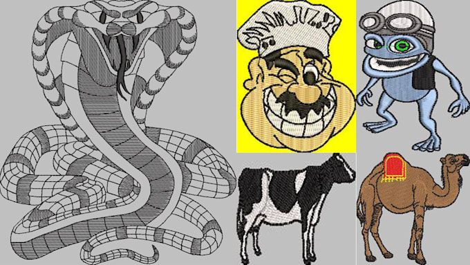 Convert logo into embroidery digitizing file in wilcom software by ...