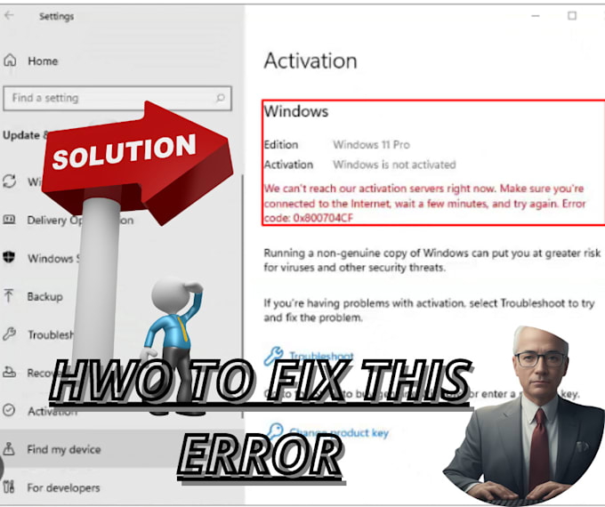 To fix all error windows 10 11 and microsoft office by Experit_pro | Fiverr