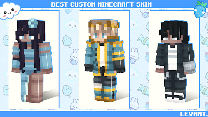 Make custom high quality minecraft skin by Levnny | Fiverr
