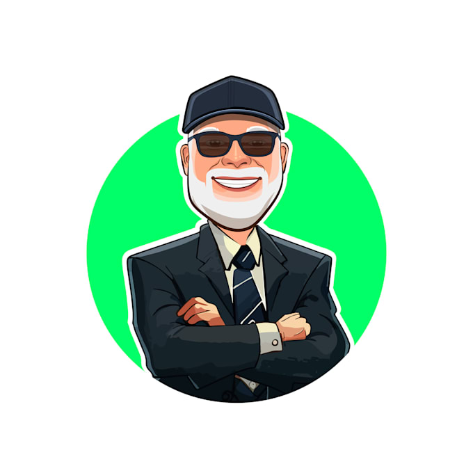 Draw portrait avatar cartoon from photo by Chris_cao | Fiverr