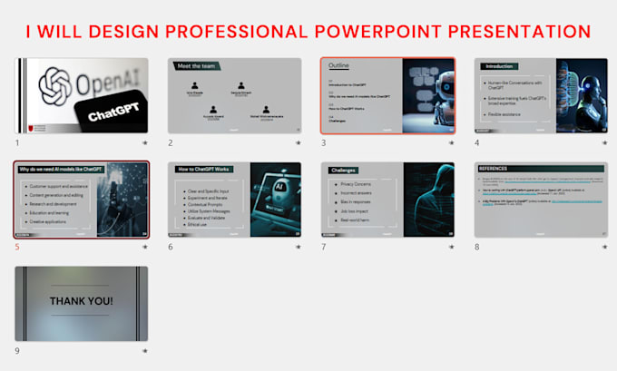 Design a amazing professional powerpoint presentation by Sanjulanimesh ...