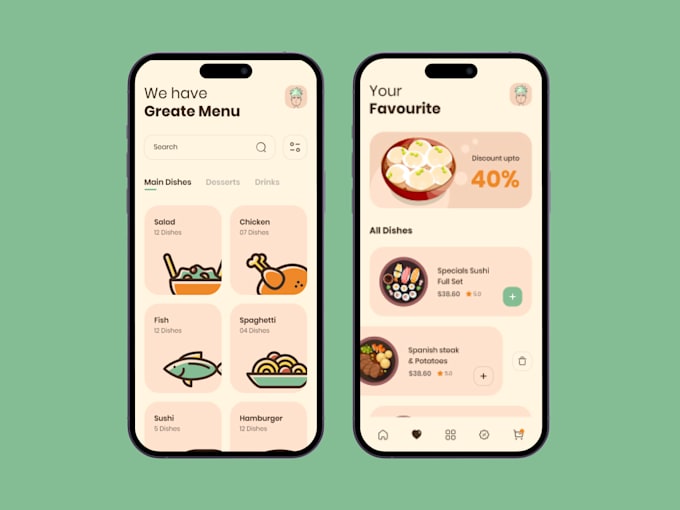 Develop your front end hybrid food delivery app in flutter by Hendrixmb ... Develop your front end hybrid food delivery app in flutter by Hendrixmb ...