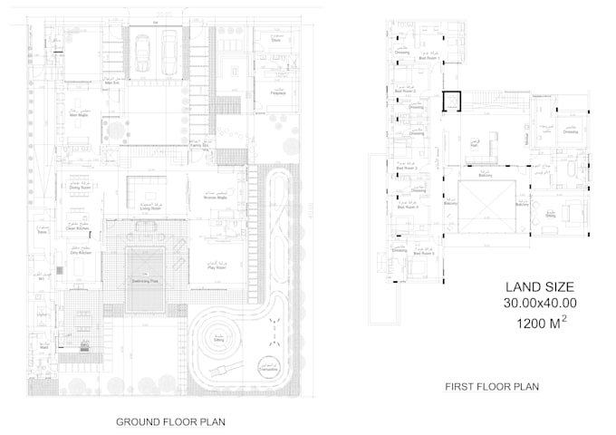 Work villa full project complete design architecture and mep by Mamun ...