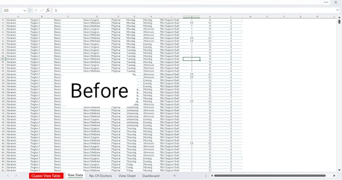 Type, copypaste, clean, format, organize, visualize, formulate and automate data by Sumairasif89 ...