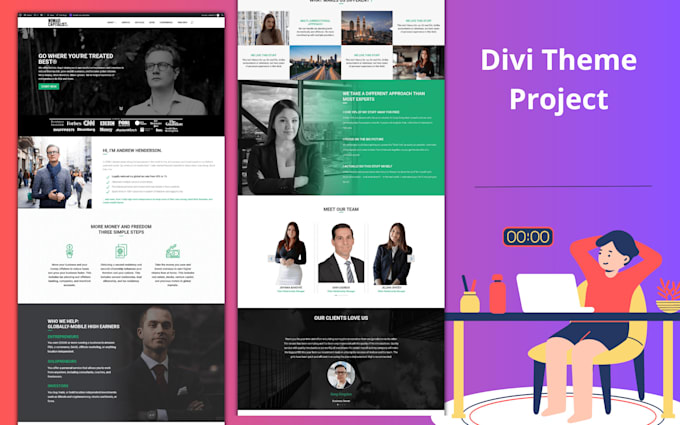 Create wordpress website, elementor pro website design or divi website by Rahat_web | Fiverr