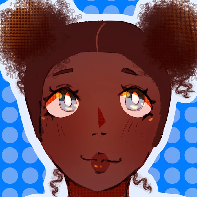 Draw you an anime style profile picture by Sunnyminibee | Fiverr