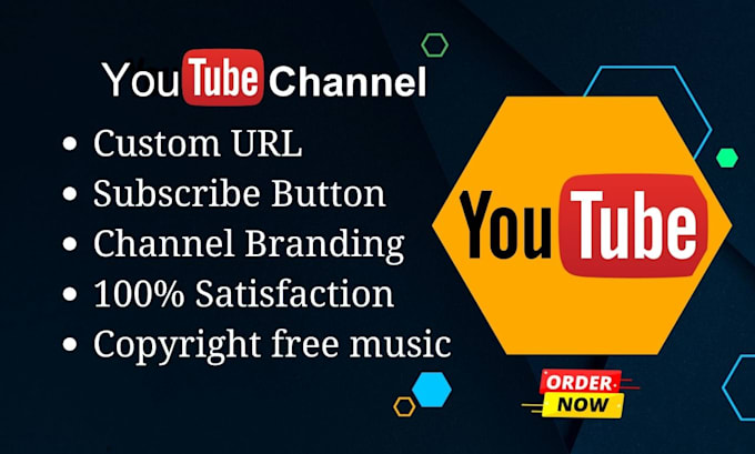 Create youtube channel with logo, banner, keywords, seo by Rakib_afridi ...