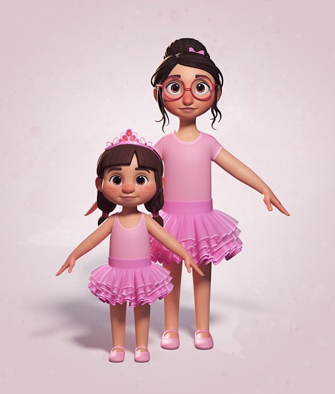 Create 3d character modelling, 3d character design for you by Jensen_studio | Fiverr