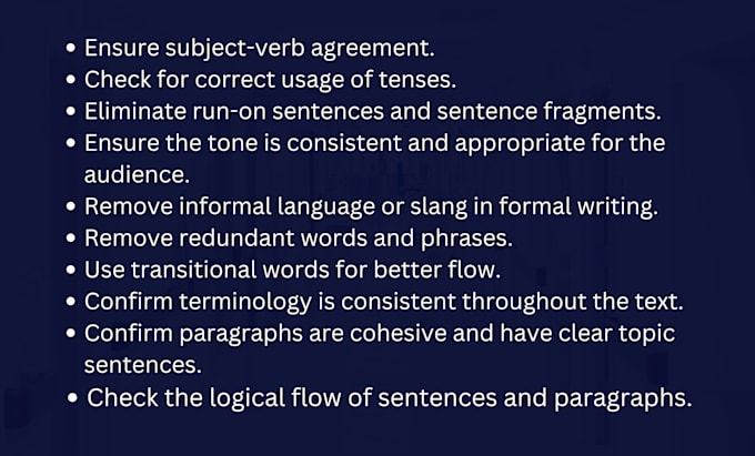 Deep edit and enhance your residency eras personal statement by ...