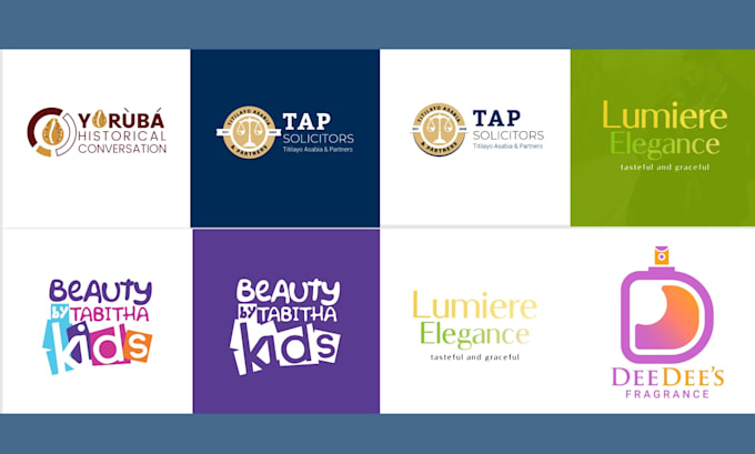 Design compelling logo for your brand identity by Opeisraeldesign | Fiverr