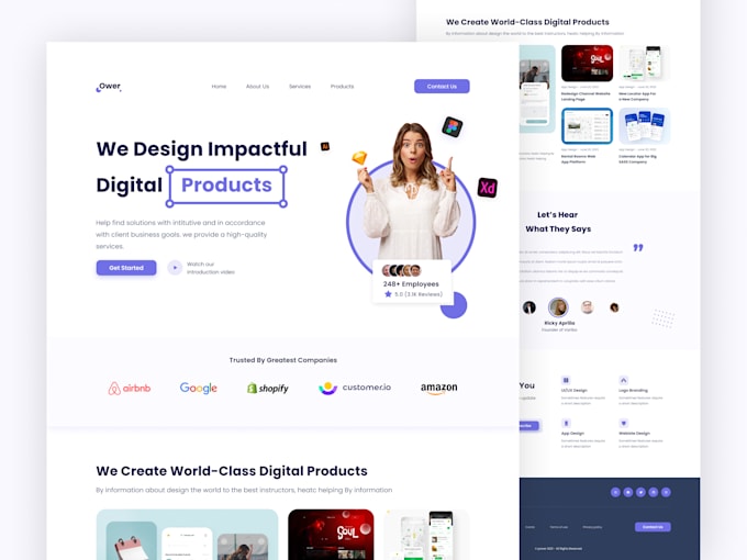 Design cool website ux ui using figma by Ihorshtandryk | Fiverr