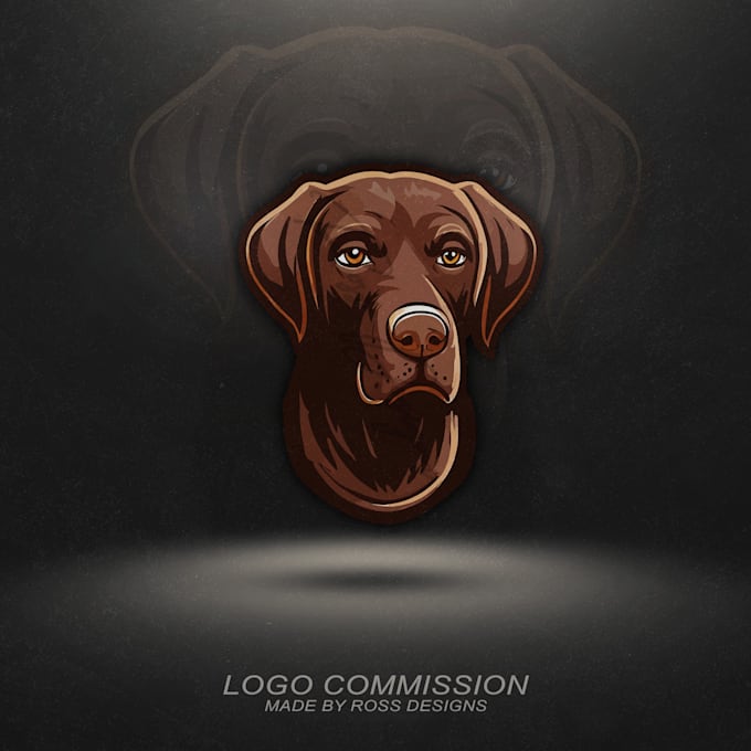 Mascot logo design gfx by Itzrosstho | Fiverr