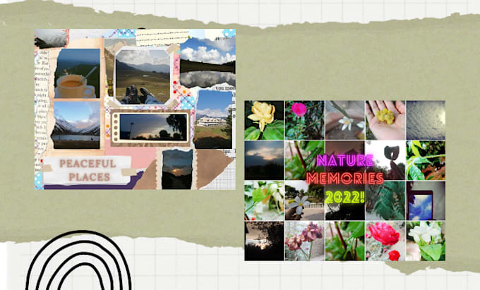 Turn your photos into a unique photo collage by Designercosmos | Fiverr