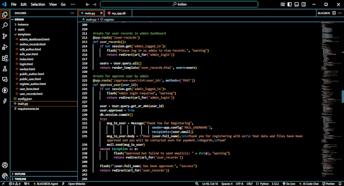 Do python programming flask fastapi and php scripts by Devbyhusnain ...