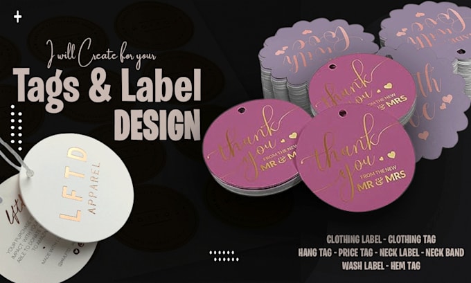 Create luxury hang tag, neck label and clothing label by Mohsin2314 ...
