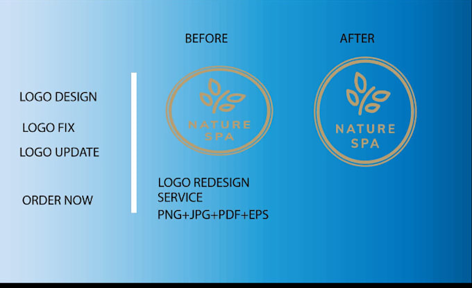 Renovate,redo ,modify,any logo or graphic by Maryum09 | Fiverr