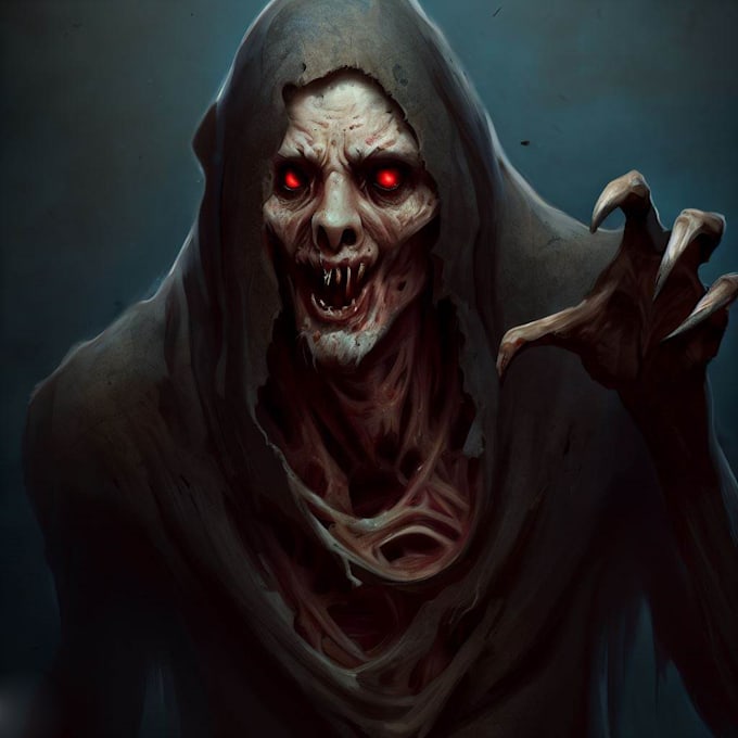 Make fantasy and fantasy horror character by Monexaam | Fiverr